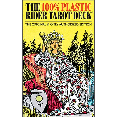 The 100% Plastic Rider Tarot Deck by A.E. Waite